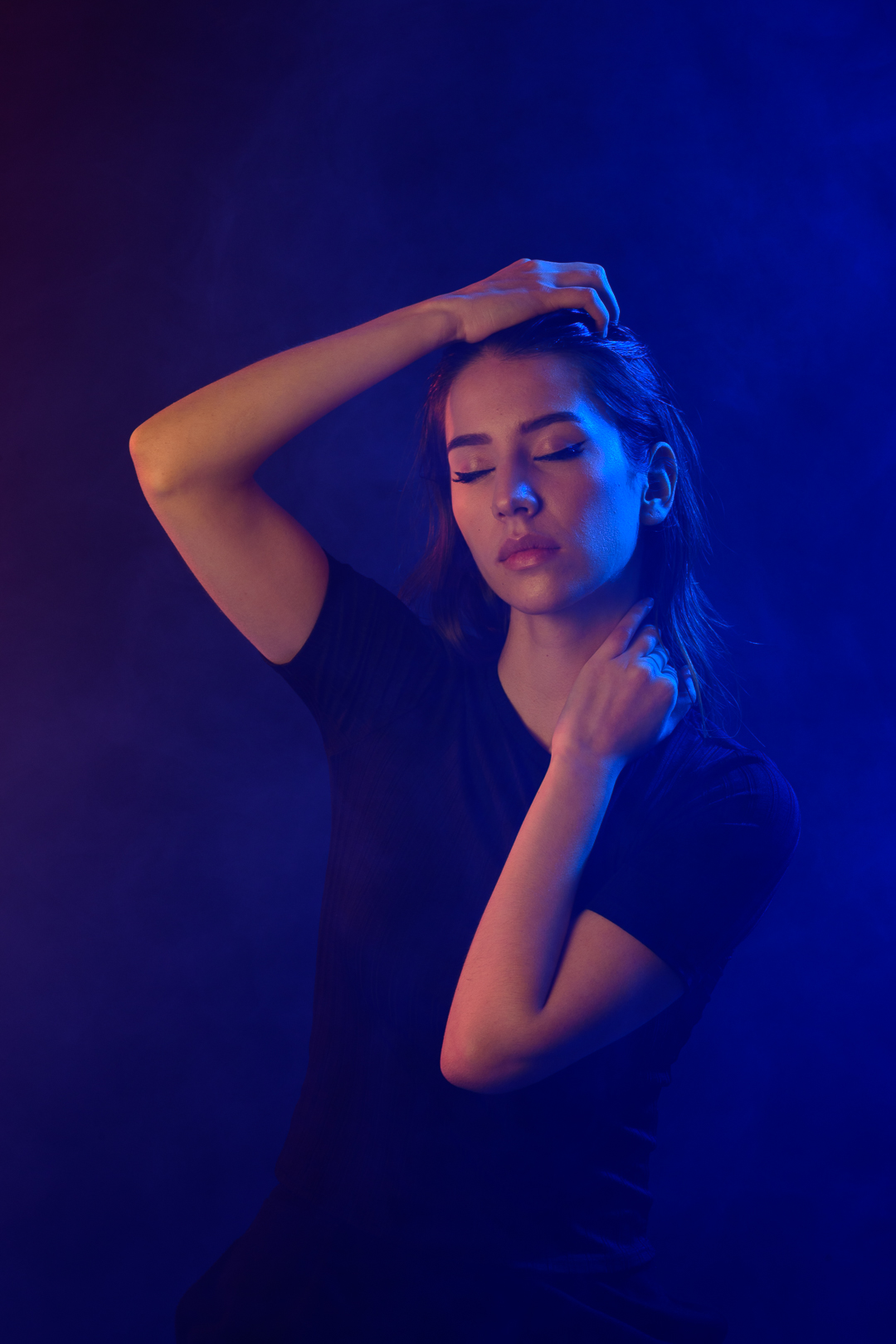 Portraits colorés en studio :: Photographe à Nice